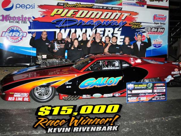 GALOT Motorsports Kevin Rivenbark Wins $15,000 At 'Big Dog' Pro Mod ...